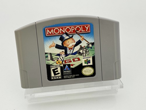 Monopoly (Nintendo 64 N64) Authentic -Tested- | eBay