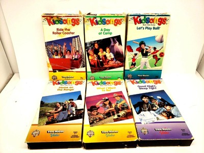 Kidsongs huge lot of 6 VHS tapes! Home on the range let's play ball | eBay