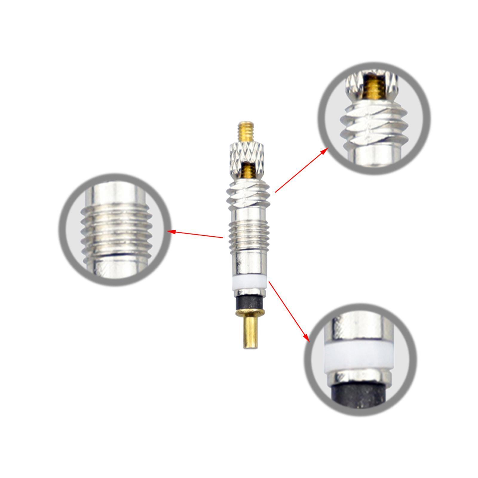 20 Pieces Presta Valve Core Professional Easy Installation Brass ...