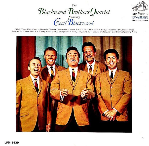 The Blackwood Brothers Quartet Featuring Cecil Blackwoo 1965 LPM-3439 ...