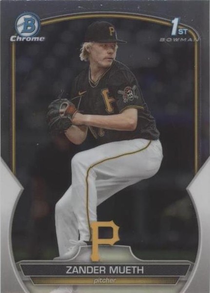2023 Bowman Draft - Chrome #BDC-131 Zander Mueth (RC) for sale online ...