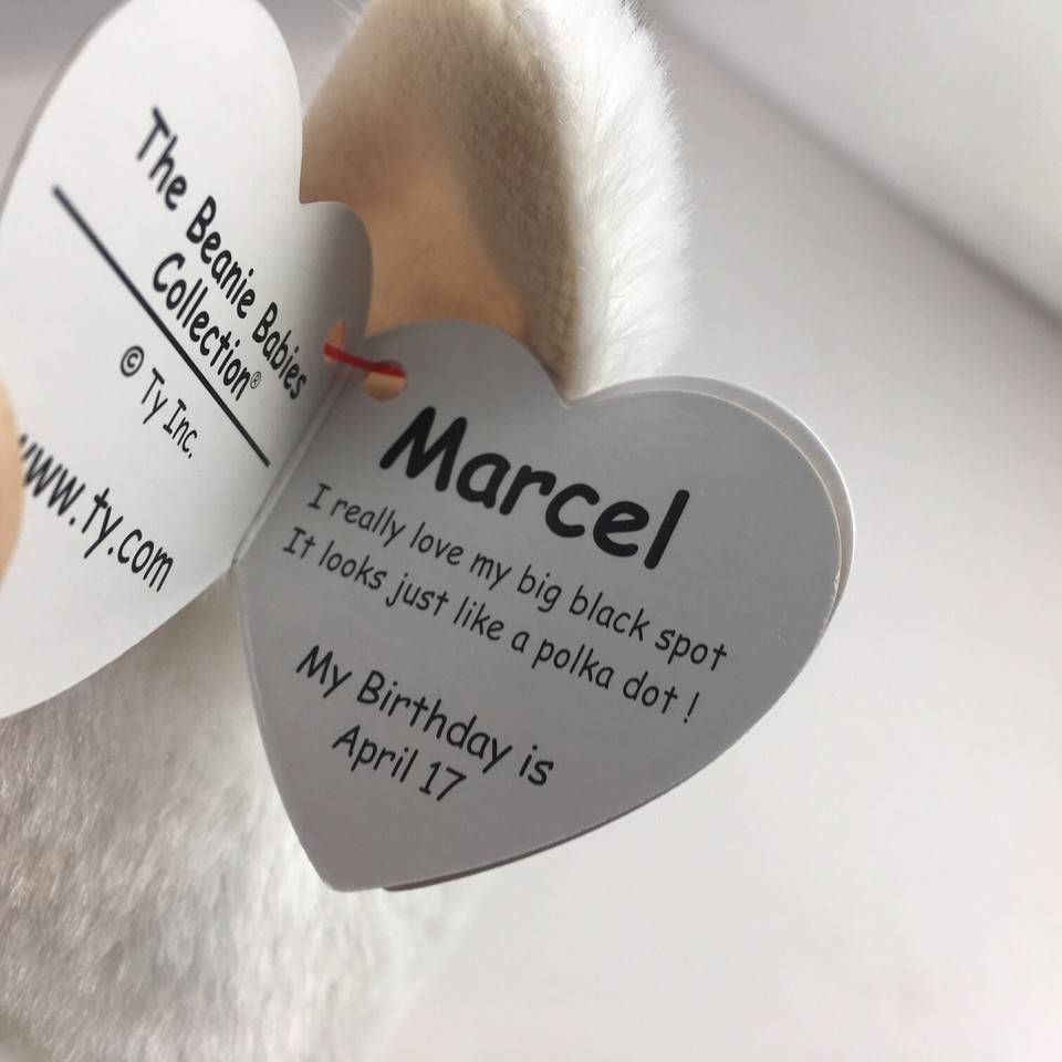 Ty Beanie Baby - MARCEL French Bulldog (6 Inch) Plush Stuffed Toy ...