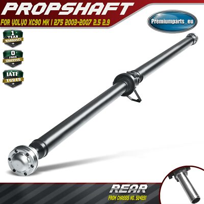 New Propshaft Driveshaft Rear for Volvo XC90 I 275 2003-2007 2.5 2.9 ...
