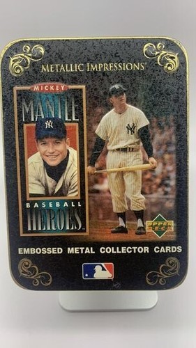1995 Upper Deck Metallic Impressions Mickey Mantle Complete Set Yankees ...