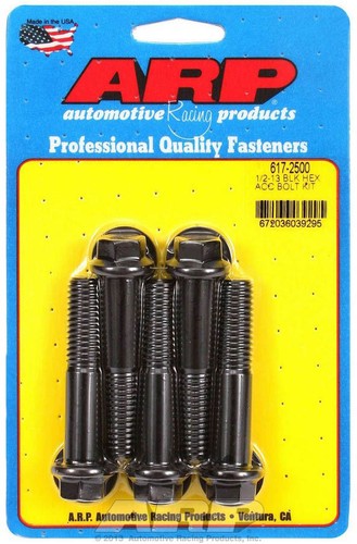 Auto Racing Products Bolt Kit 6pt 5pk 1/2-13 x 2.500 - 617-2500 ...