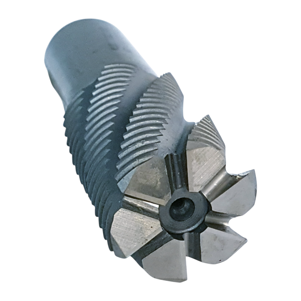 K.C Tooling 40mm Ripper Roughing End Mill 6 Flute 60mm CL 120mm OAL ...