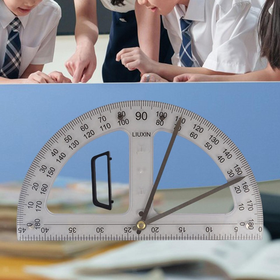 Drawing Protractor Math Geometry Ruler Big Size Multifunction Teaching ...