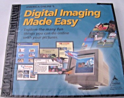 NEW! AOL Digital Imaging Made Easy - PC Software Program CD-Rom | eBay