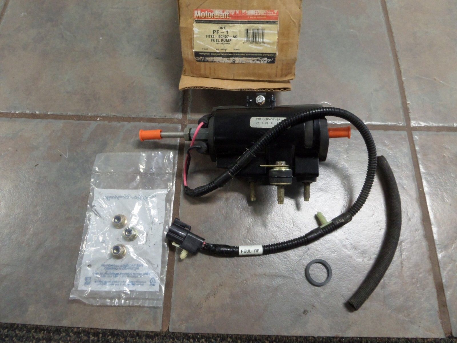 Electric Fuel Pump Motorcraft F81Z9C407AC for sale online | eBay