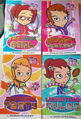 Go Girl, 4 Books, Slumber Party, The New Girl, Lunchtime Rules, The ...