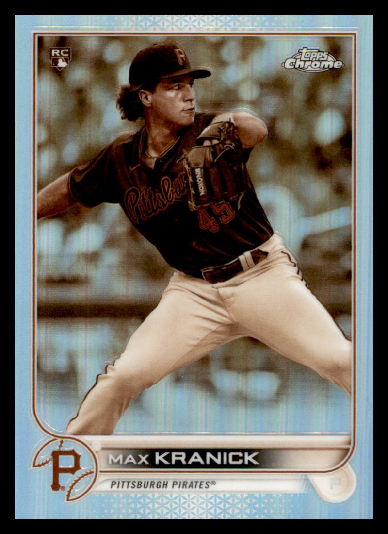 Max Kranick 2022 Topps Chrome Sepia Refractor Baseball Card | eBay
