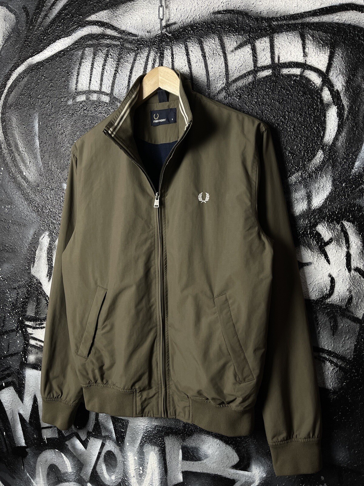 Fred Perry Light Bomber Jacket Men’s Size S - Gem