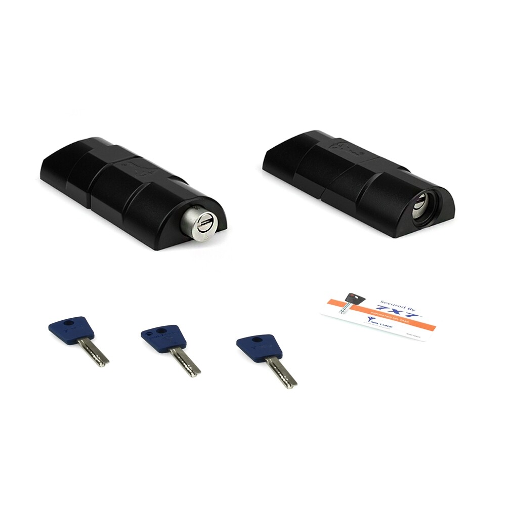 Mul-T-lock ArmaDLock Van Security Rear Lock+Side Sliding Door Lock Key ...