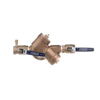 Febco 1- 1/2" LF825Y-QT Lead Free Reduced Pressure Backflow Preventer ...