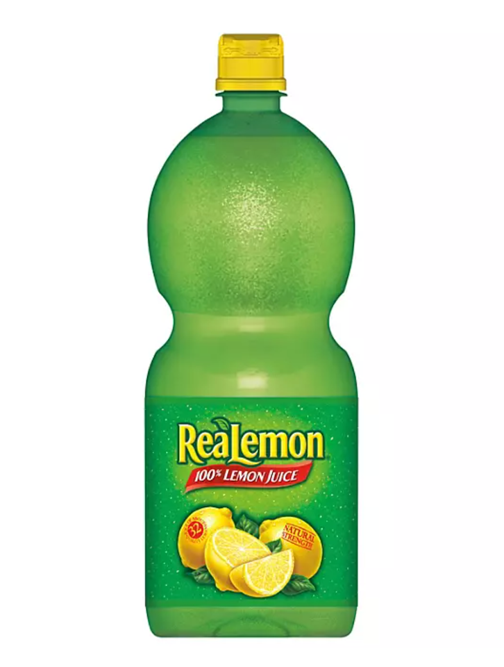 ReaLemon 100% Lemon Juice 2 Pack – 48 oz Bottles Pantry Essential USA ...