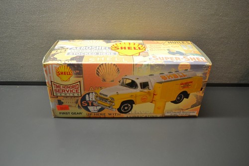 1:34 FIRST GEAR 1958 GMC 300 TANKER TRUCK DIECAST SHELL OIL #19-3027 ...