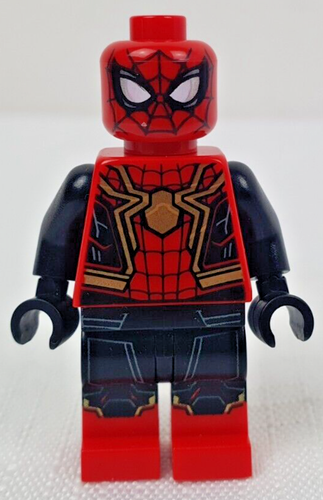 LEGO Spider-Man Black and Red Integrated Suit Minifigure Minifig sh778 ...