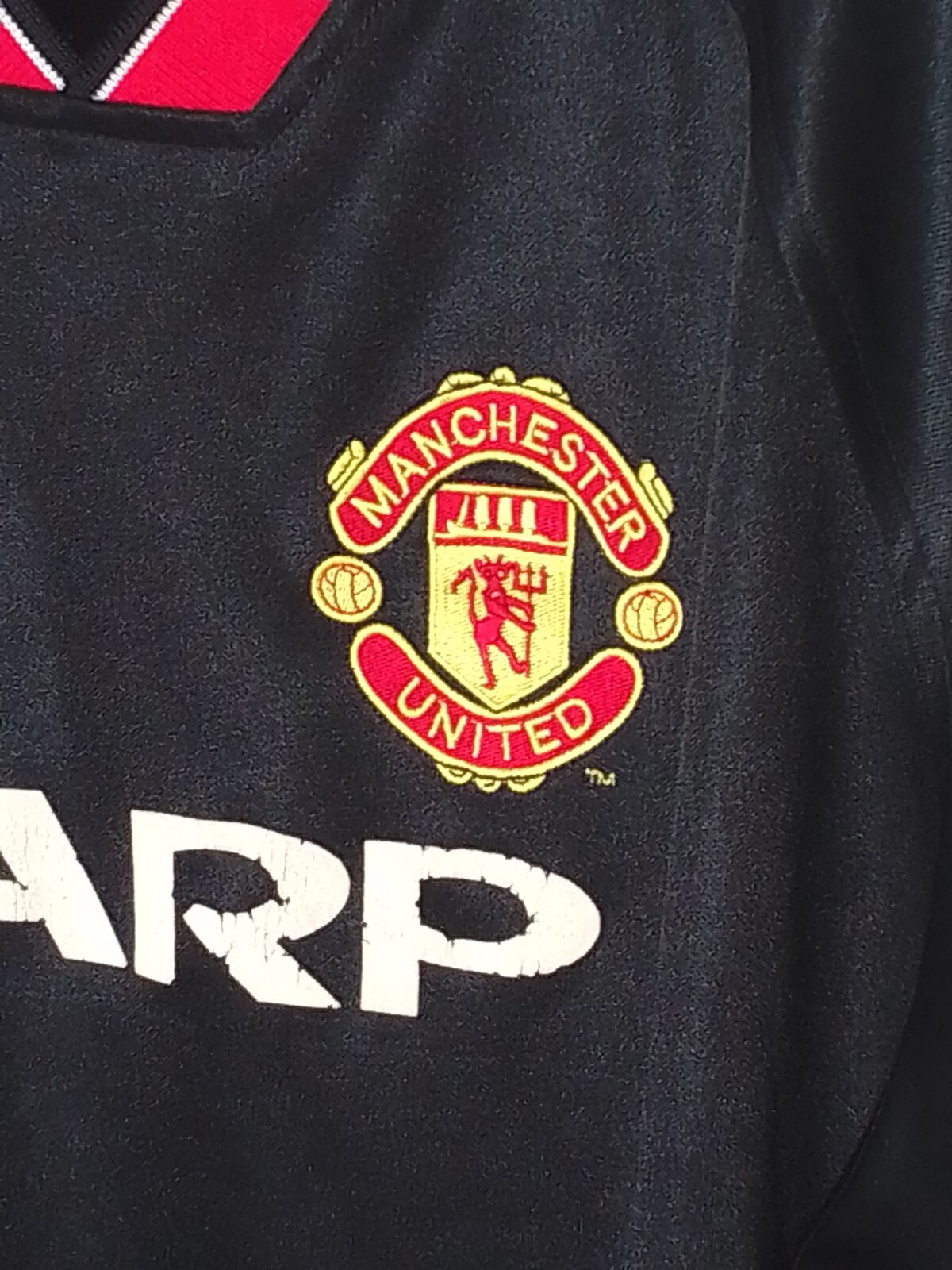 Vintage 90s Manchester United FC 'MUFC Established 1878' Jersey XL ...