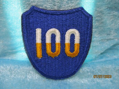 US Army 100th Division Military Patch | eBay