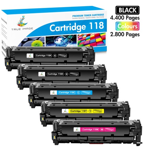 Color Toner Compatible for Canon 118 ImageCLASS MF8380Cdw MF8580Cdw ...