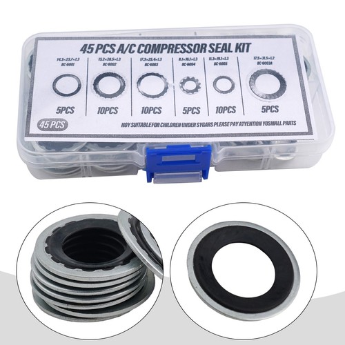 Compatibility Car Air Conditioning Compressor Gasket Seal Repair Kit ...