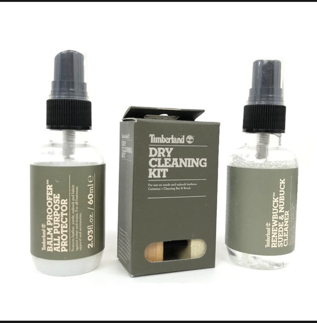 Timberland Product Care 4 Pcs Travel/gift Kit Balm Proofer Renewbuck ...