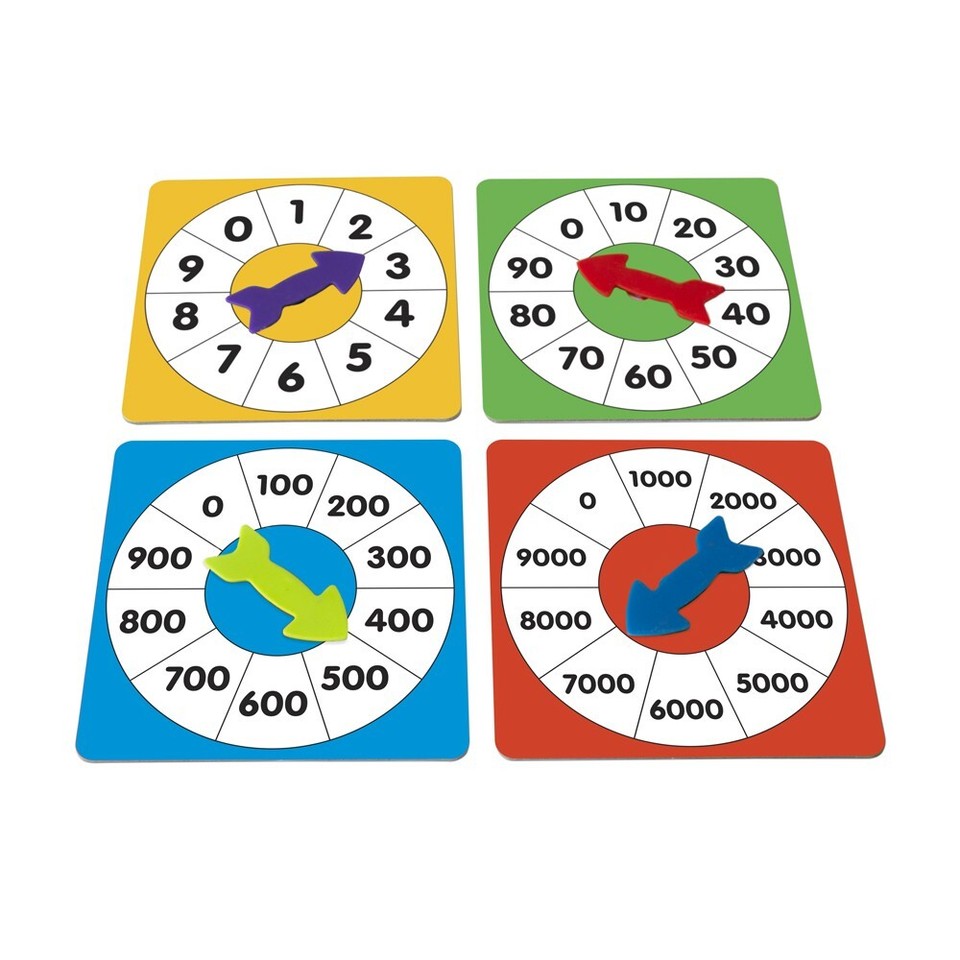 Place Value Spinners Junior Learning | eBay UK