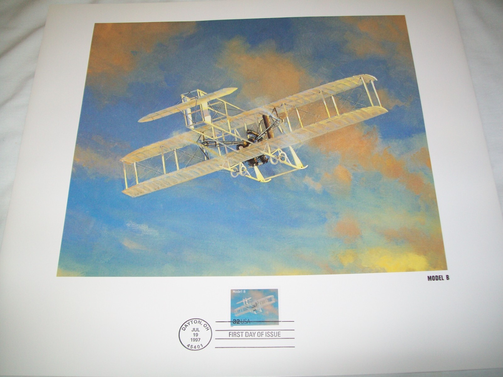 Classic American Aircraft Ready To Frame 5 Mini-Prints With FDC USPS ...