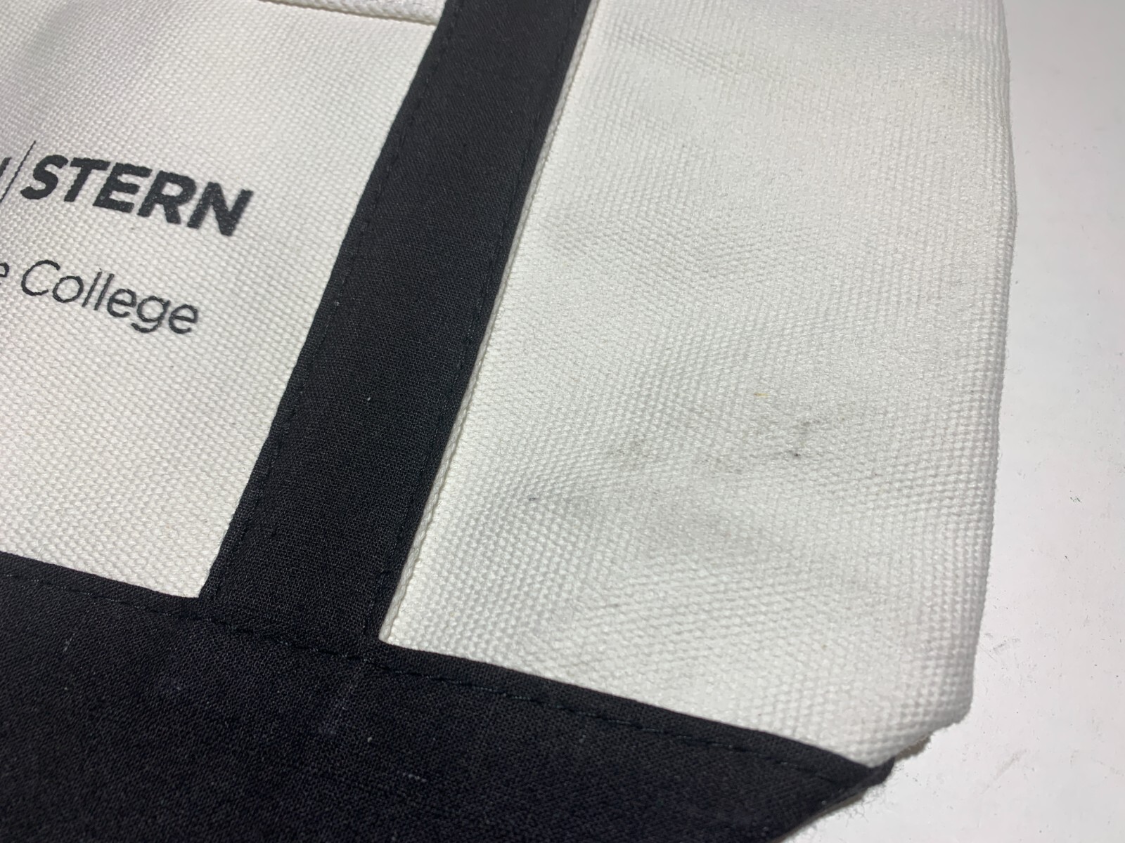 NYU Stern Undergraduate College White Canvas Tote New York University ...