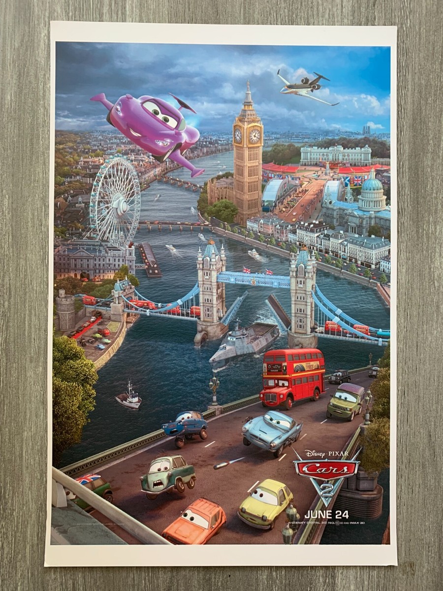 Cars The Movie 2 Wallpaper Cars 2 Photo Frame Effect | Pixiz