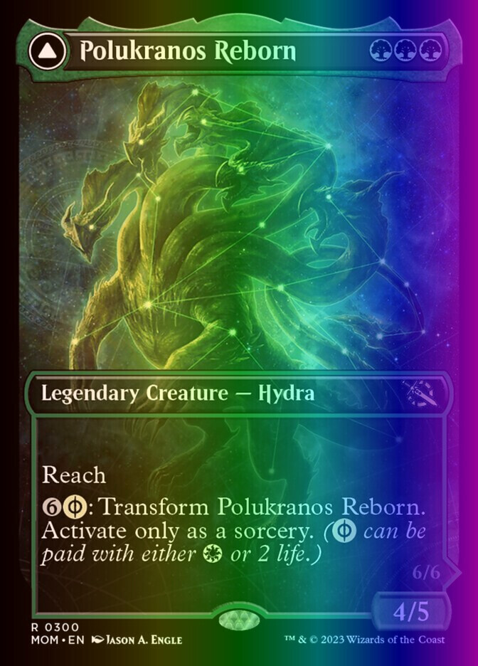 MTG Magic the Gathering Polukranos Reborn (300/481) March of the ...