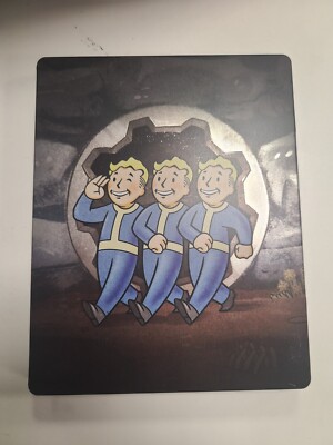 Fallout 76 Vault Boy Steelbook Case w/ Inserts+Cont. Skin No Game FREE ...