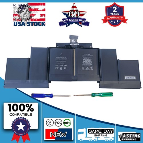 New OEM Genuine 99.5Wh A1618 Battery for MacBook Pro 15” Retina A1398 ...