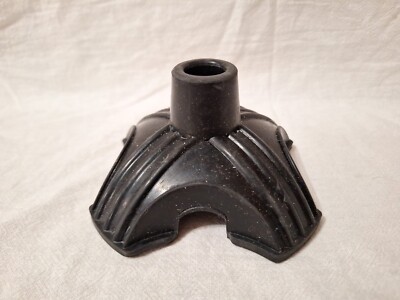 Medical Quad Cane Tip 0.63-Pound Rubber Easy Help Assistant Black Self ...