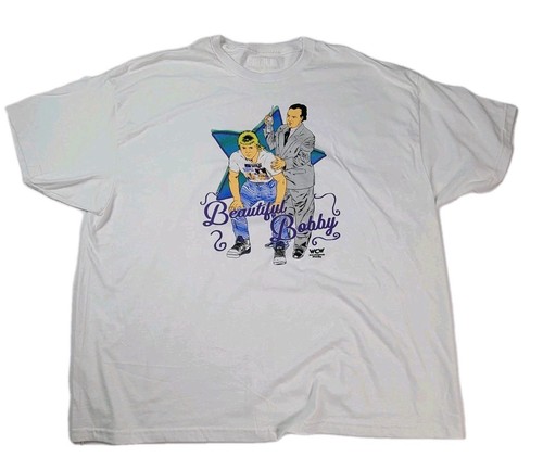 Beautiful Bobby Eaton WCW Tshirt Paul Heyman EMS Spark & Enjoy WWE WWF ...