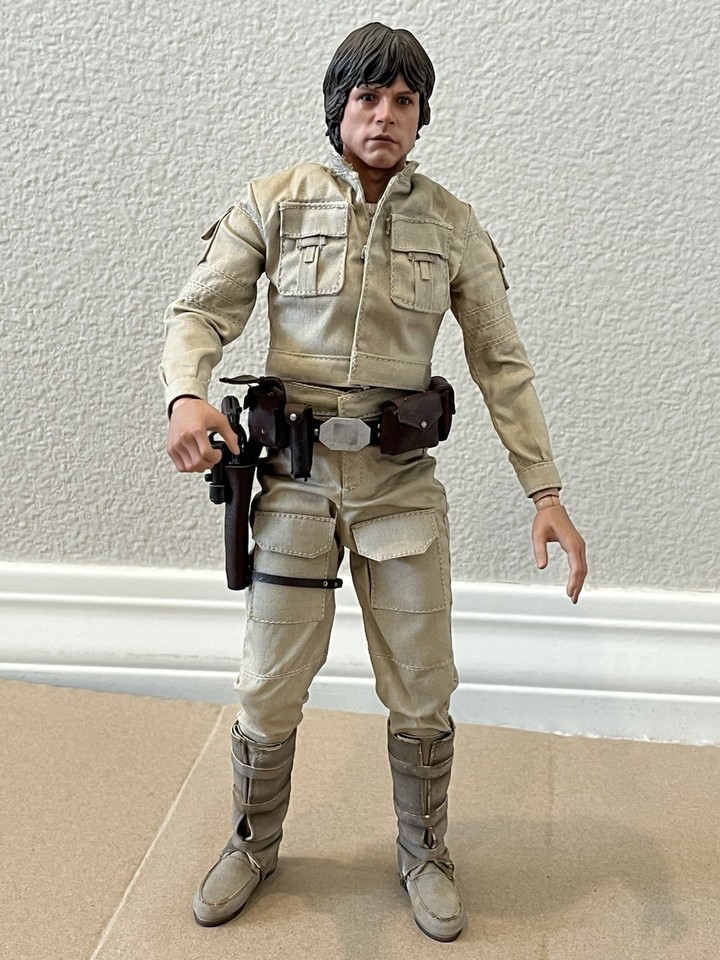 Hot Toys DX07 1/6 Star Wars Empire Strikes Luke Skywalker Bespin Action ...