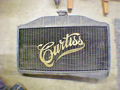Curtiss Aeroplane Brass Radiator Script 1909 - 1930s Aircraft | eBay