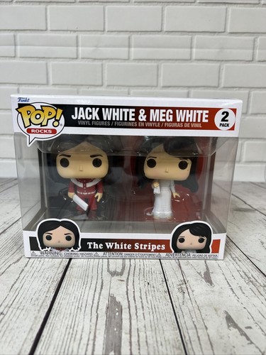 FUNKO POP- THE WHITE STRIPES- JACK WHITE & MEG WHITE-2PCK 889698614283 ...