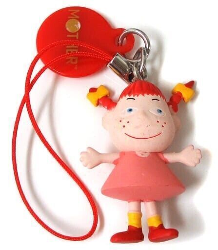 #F89-039 Takara Nintendo MOTHER EarthBound f1.5" figure Strap Pippi | eBay