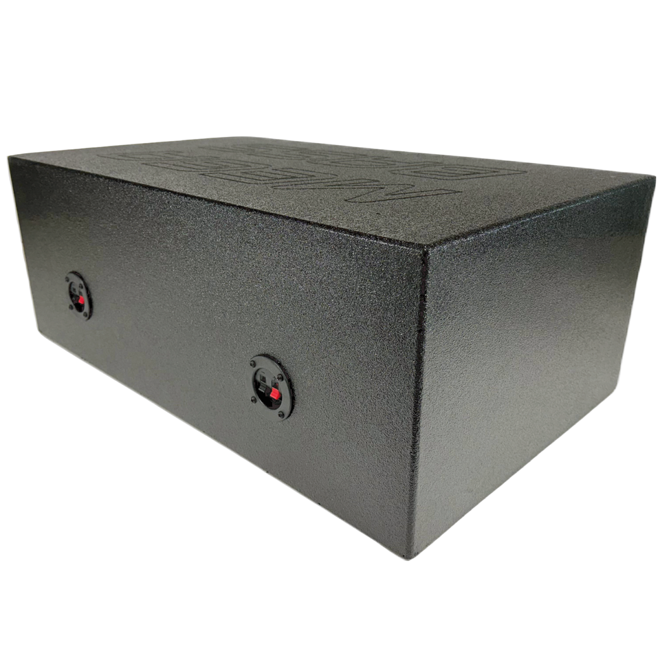 Mega Super Bass Series Enclosure Subwoofer Box Ported 2x10" SQUARE ...
