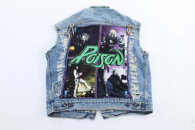 90's Levi's Poison Denim Vest | eBay