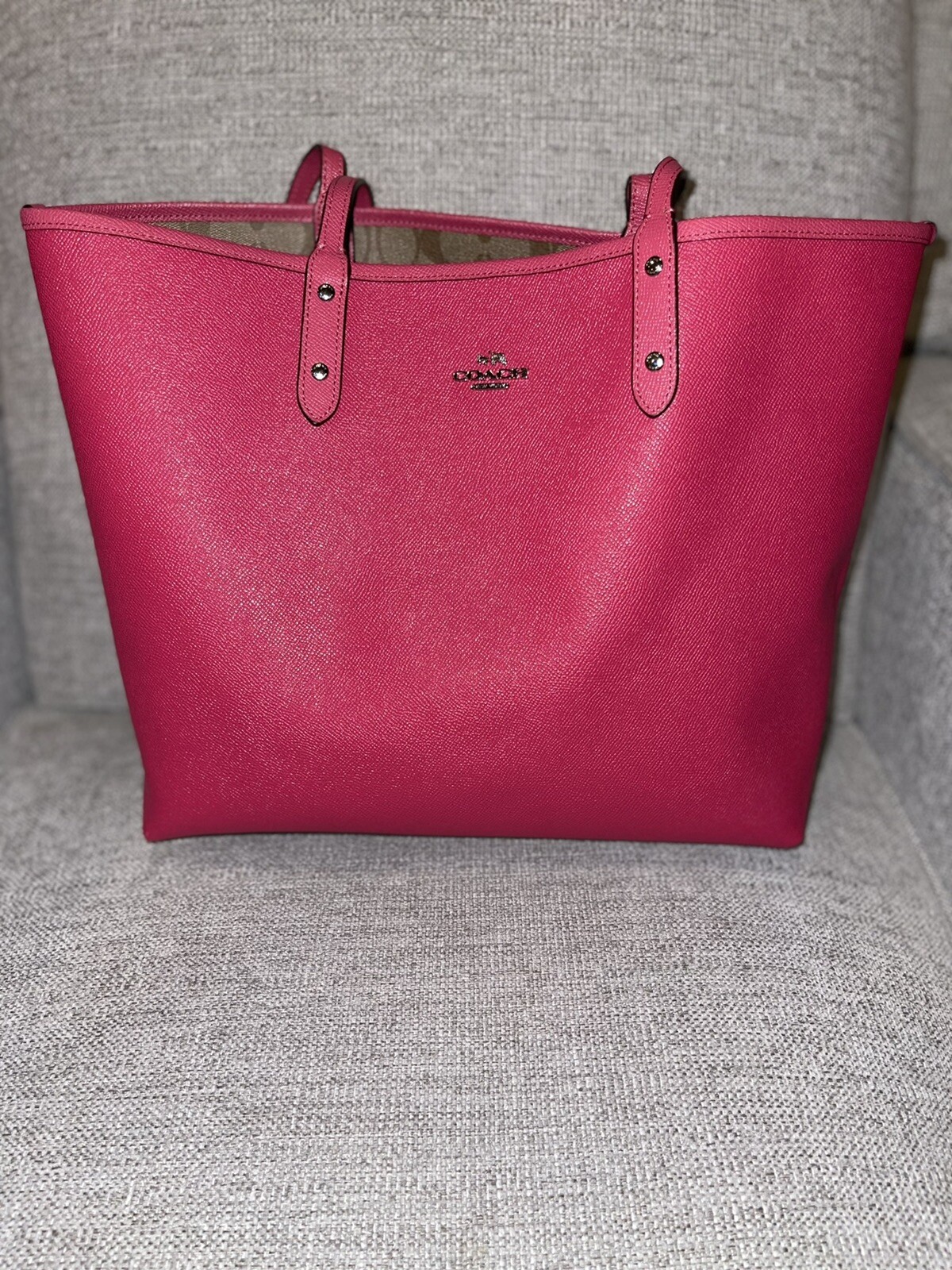 Coach Reversible City Tote - Gem
