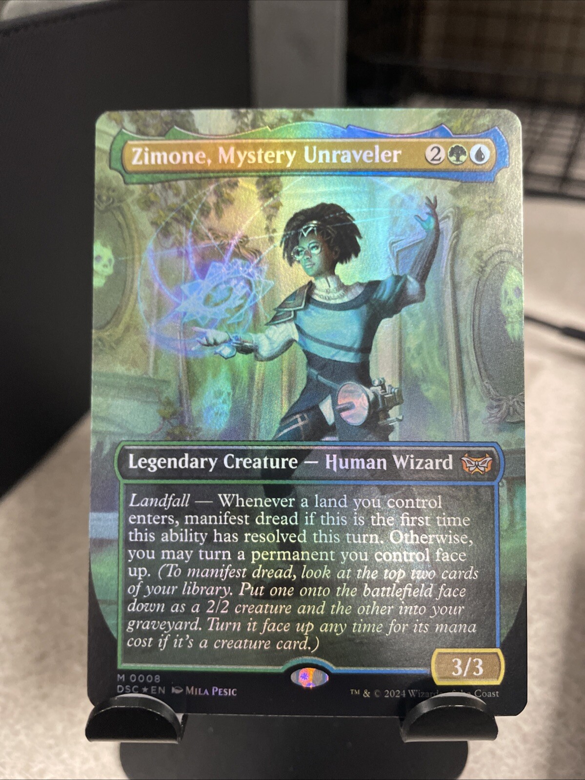 Zimone, Mystery Unraveler (Borderless) Commander: Duskmourn: House of ...