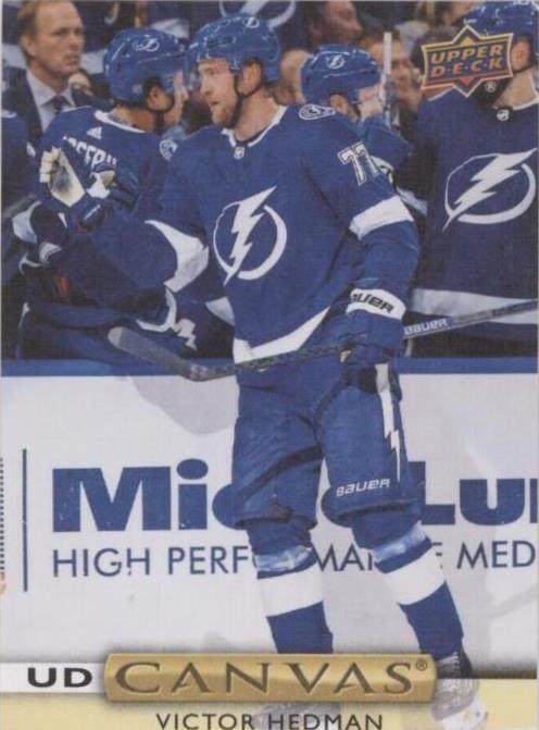 2019-20 Upper Deck - Ud Canvas Victor Hedman #C131 for sale online | eBay