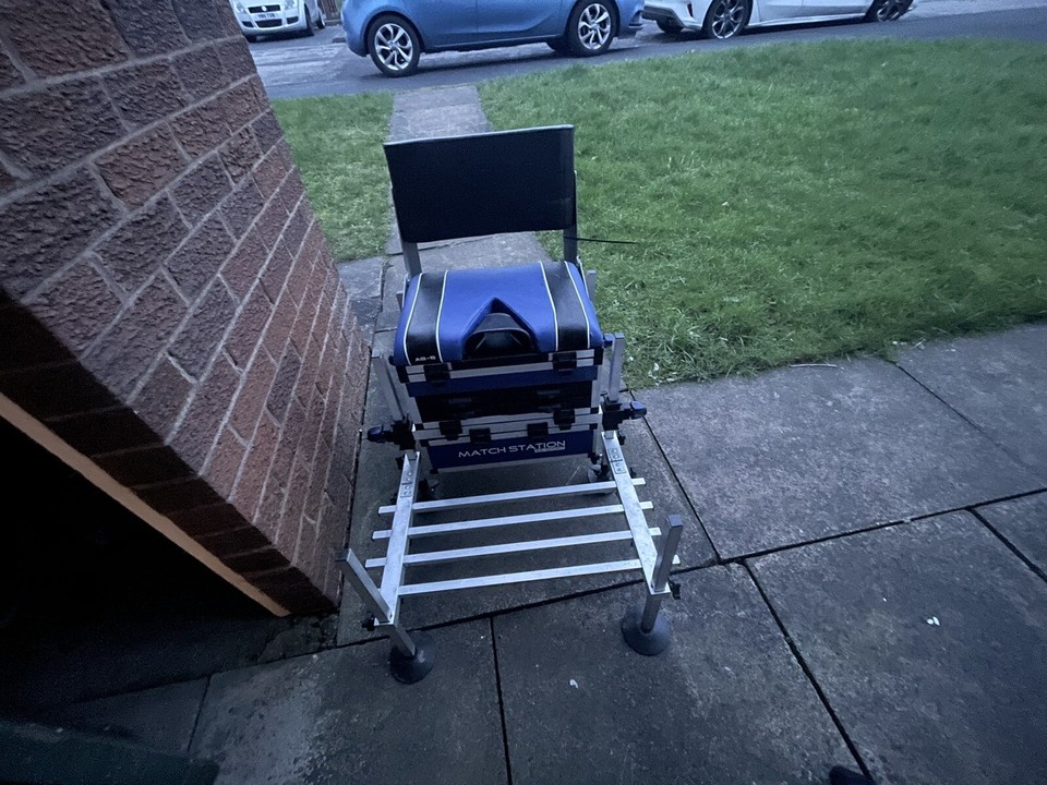 Match Station AS5 DRAWER ALLOY SPORT SEAT BOX, BACK REST, FOOTPLATE ...