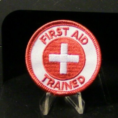 Retired EMT/EMS Patch: First Aid Trained 2" Uniform Patch | eBay