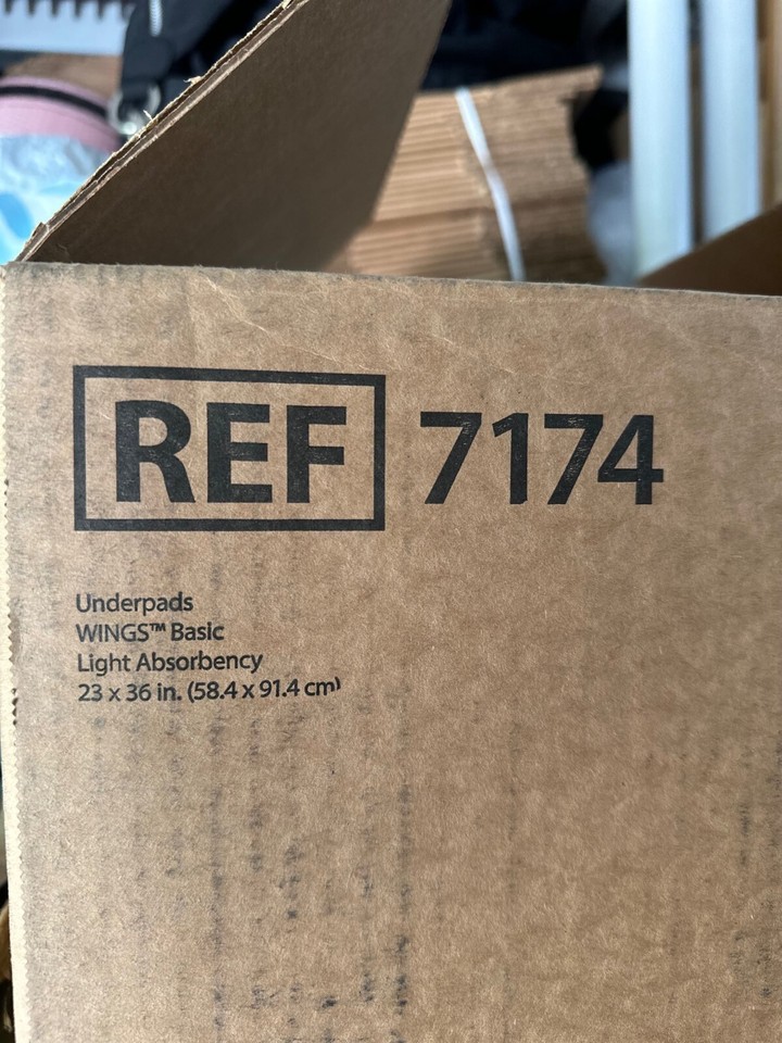 Case of 75 Disposable Wings Basic Underpads Chucks Wee Wee Pads 23X36 ...