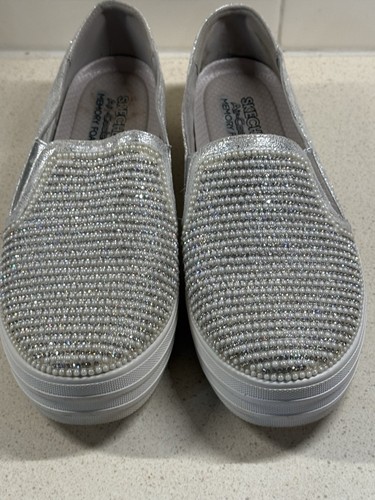 skechers Street Double Up Shiny Dancer Sneakers Size 8 | eBay