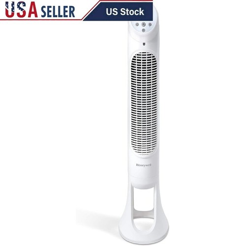 Quiet Oscillating Tower Fan Remote Control 5 Speed Cooling Air ...
