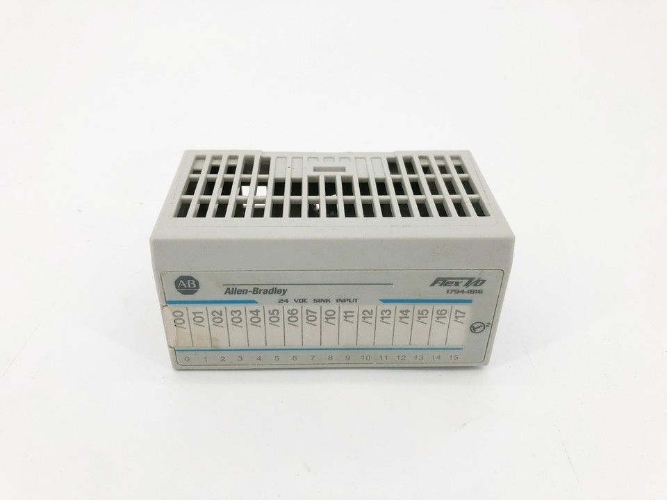 New AB Allen-Bradley 1794-IB16 Ser. A Flex I/O Input Module 24VDC | eBay